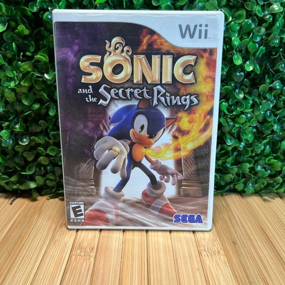 Nintendo | Toys | Nintendo Wii Sonic And The Secret Rings Rated E Video Game | Poshmark